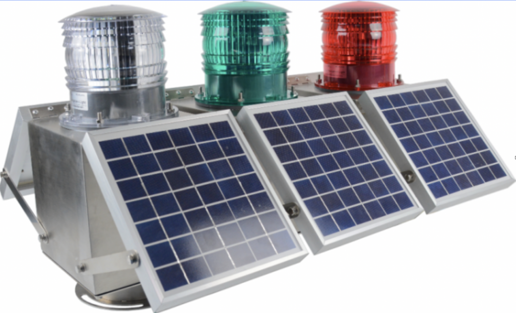 Solar Barge Navigation Light | DoubleWise co., LTD